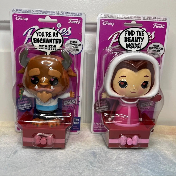 Funko | Toys | Funko Popsies Disney Beauty And The Beast 2 Pack Belle ...